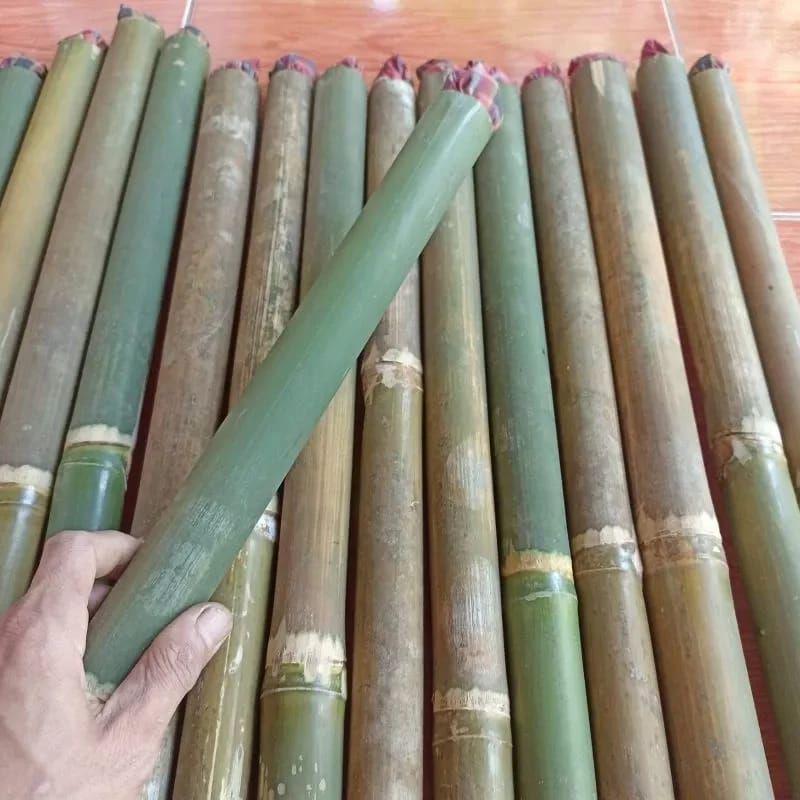 Obor Bambu Penerangan/Obor Bambu Tradisional/ Coleng 2 buah obor bambu ...
