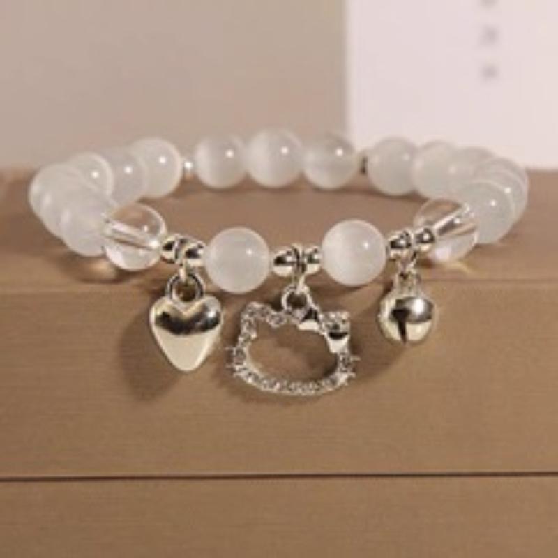 Gelang Tangan DIY, Loceng Cinta Kucing KT, Manik Buatan Tangan ...