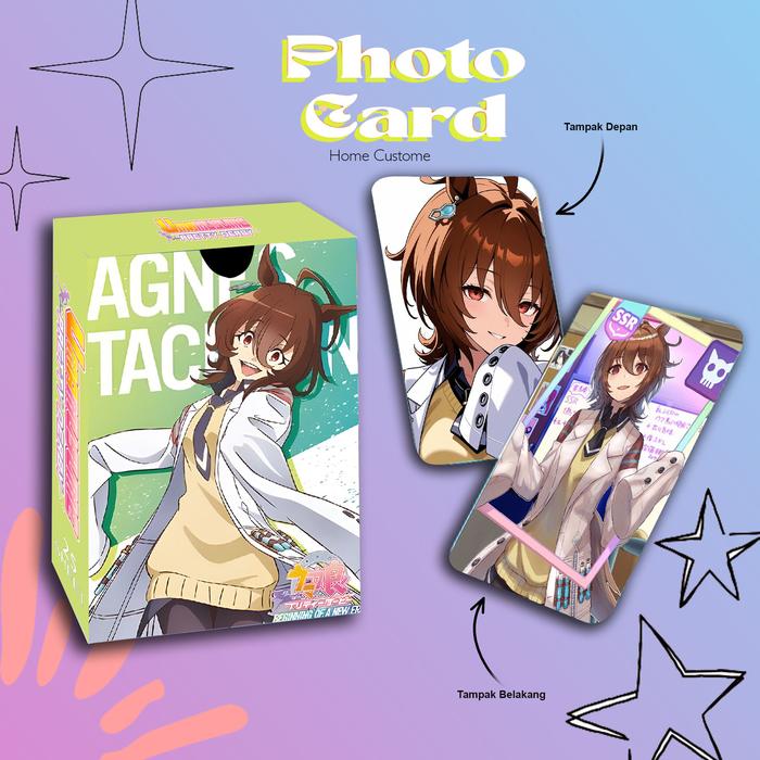 Jual Photocard SET Unofficial ( AGNES TACHYON UMA MUSUME PREMIUM )lucu ...