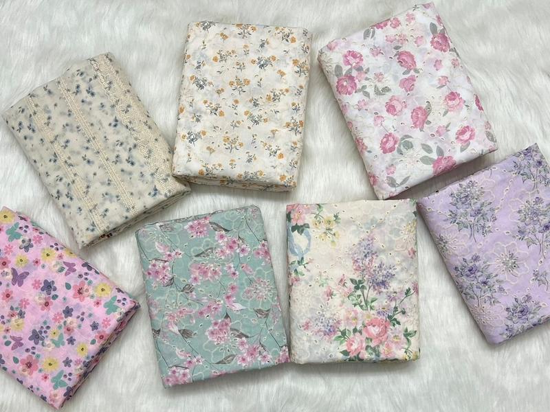 Kain Pasang Cotton Embroidery 3.5m bidang 60 - TikTok Shop Malaysia