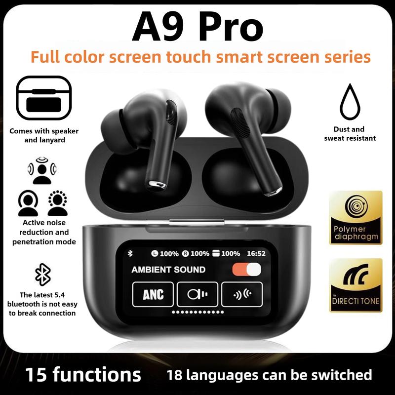 A9 PRO FONTelinga Wavariles Bluetooth TS 5.4 Set KepalaPangcilan ...