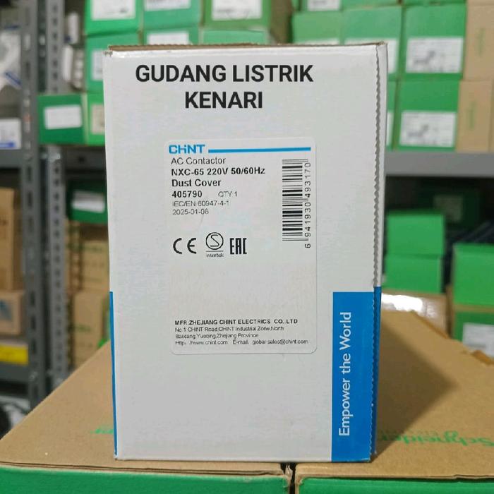 Jual Contactor Kontaktor CHINT NXC-65 NCX65 220V ORIGINAL - Jakarta ...