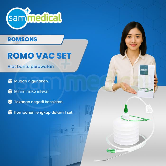 Jual Romsons Romo Vac Close Wound Suction Unit 500 ml (GS5002F) Ukuran ...