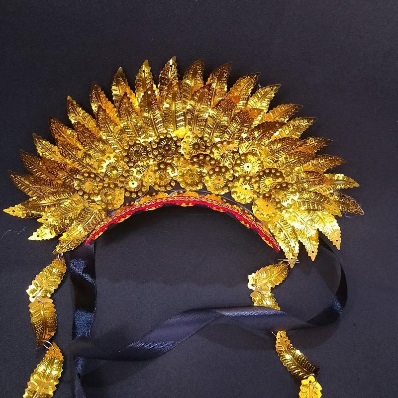 mahkota sunting bali/mahkota padang adat daerah Anak/Dewasa Fashion ...