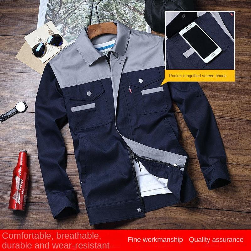 Fasuprich-PPE Safety Work Jacket Long sleeve Workwear labor ...