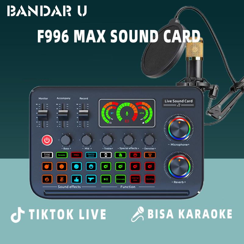 Set Kad Bunyi F996 MAX, Profesional, Sesuai untuk Komputer dan - TikTok ...