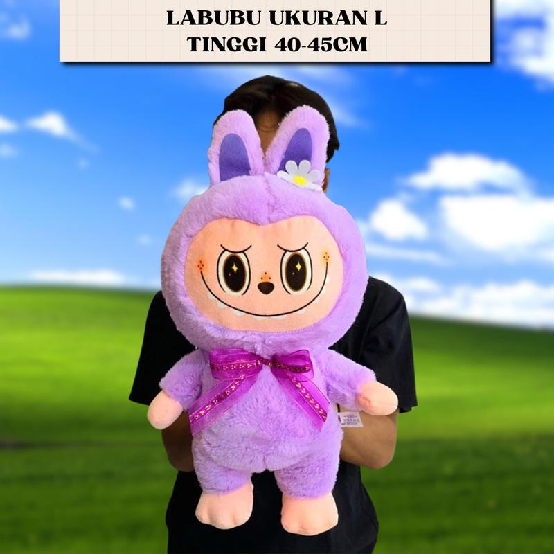 Boneka Viral LABUBU The Monster Macaron Ukuran 40-45 cm, Boneka - Shop ...