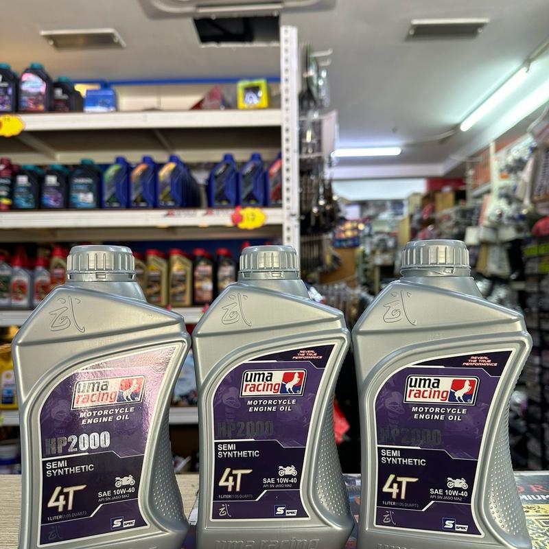 Uma Racing 4T Semi synthetic 10w-40/10w-30 Motorcycle Oil - TikTok Shop ...