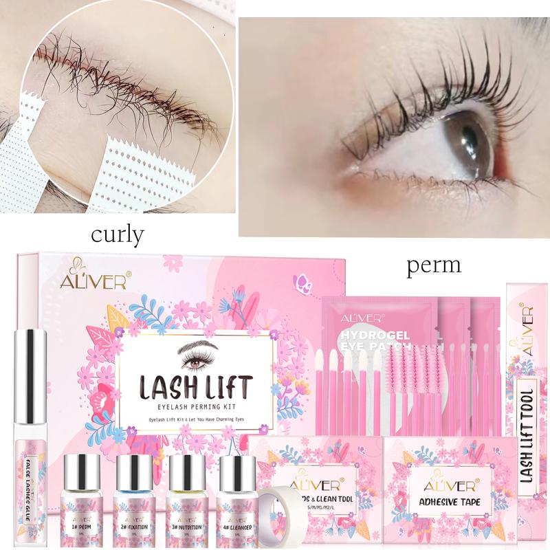 ALIVER teknologi lentik bulu mata keratin set alat perm laya - TikTok ...