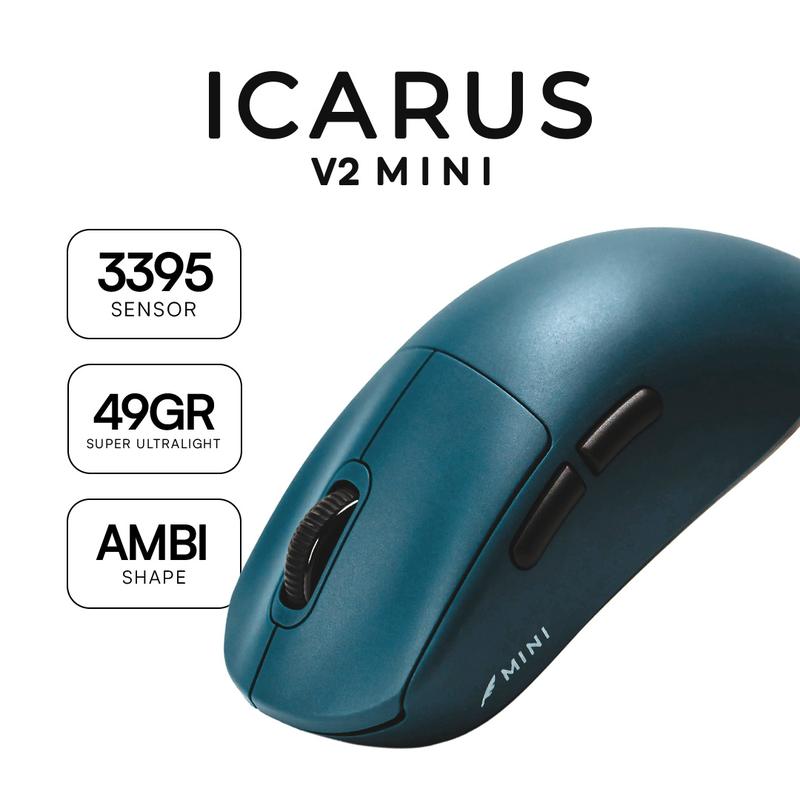ICARUS V2 Mini Ultralight Wireless Gaming Mouse by Press Play - Shop ...