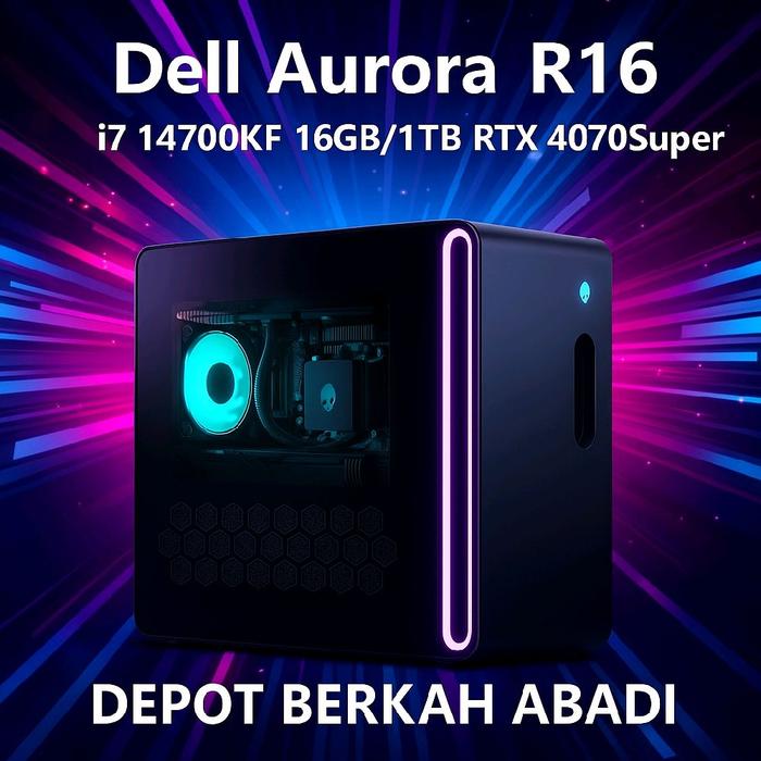 Jual Dell Alienware Aurora R16 2025 i7 14700KF RTX4070s 16GB/1Tb Gaming ...