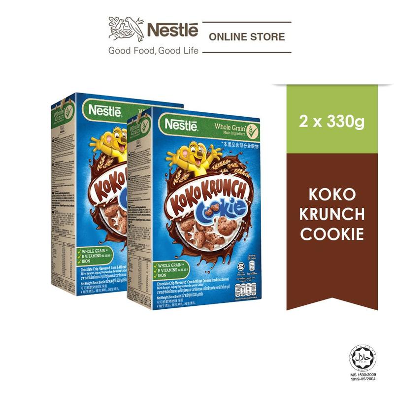NESTLE KOKO KRUNCH Cookie 330g Bundle of 2Boxes - TikTok Shop Malaysia