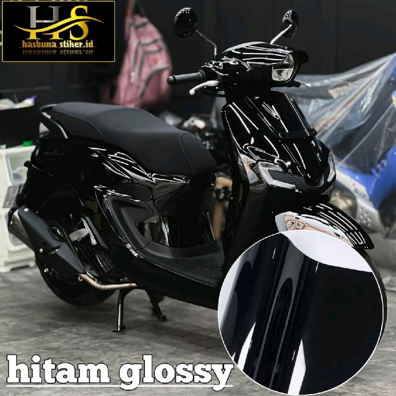 SKOTLET MOTOR HITAM GLOSSY UNTUK VARIASI BODY MOTOR - Shop | Tokopedia