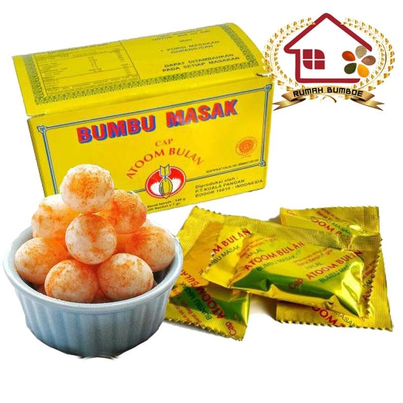 (7 gr) ATOM BULAN Bumbu Atom Penyedap Rasa Merk Atom Untuk Cimol Sempol ...