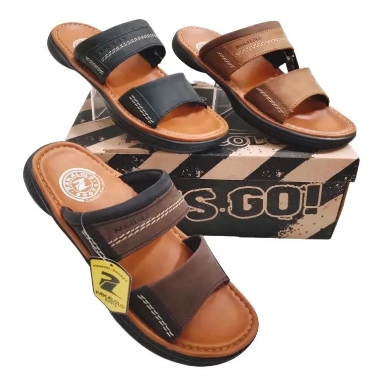 ORIGINAL !!! Sandal Kulit Pria Pakalolo 0875 - Shop | Tokopedia