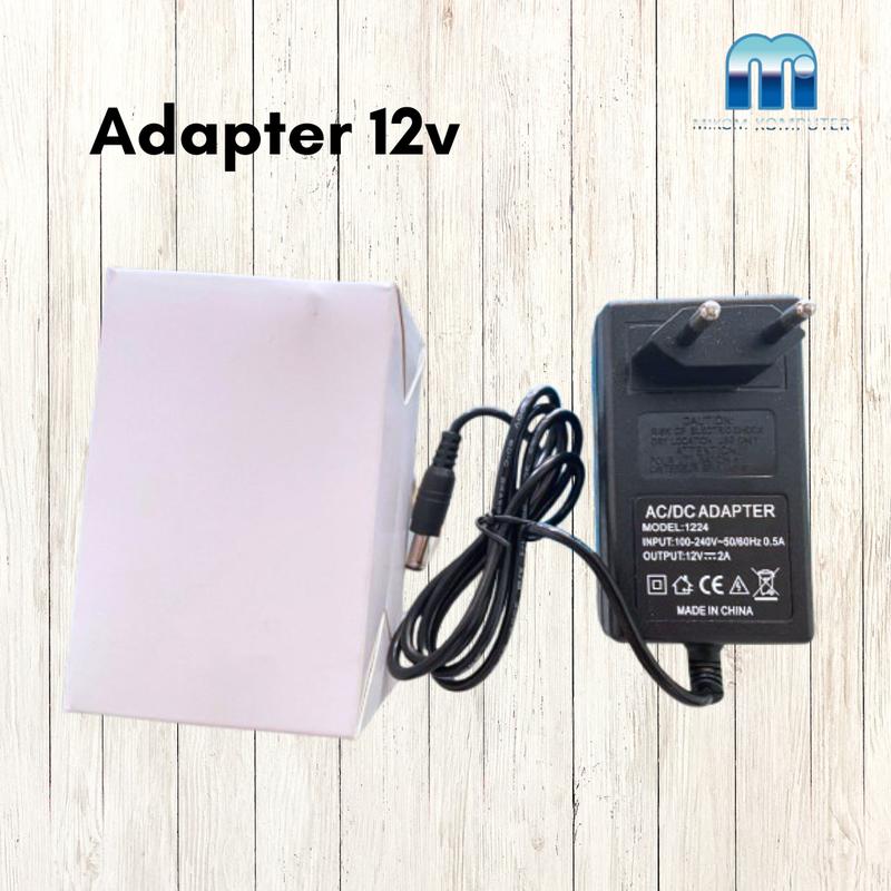 Adapter Adaptor 12V 2A DC – Power Supply Kamera / LED / Router - Shop ...