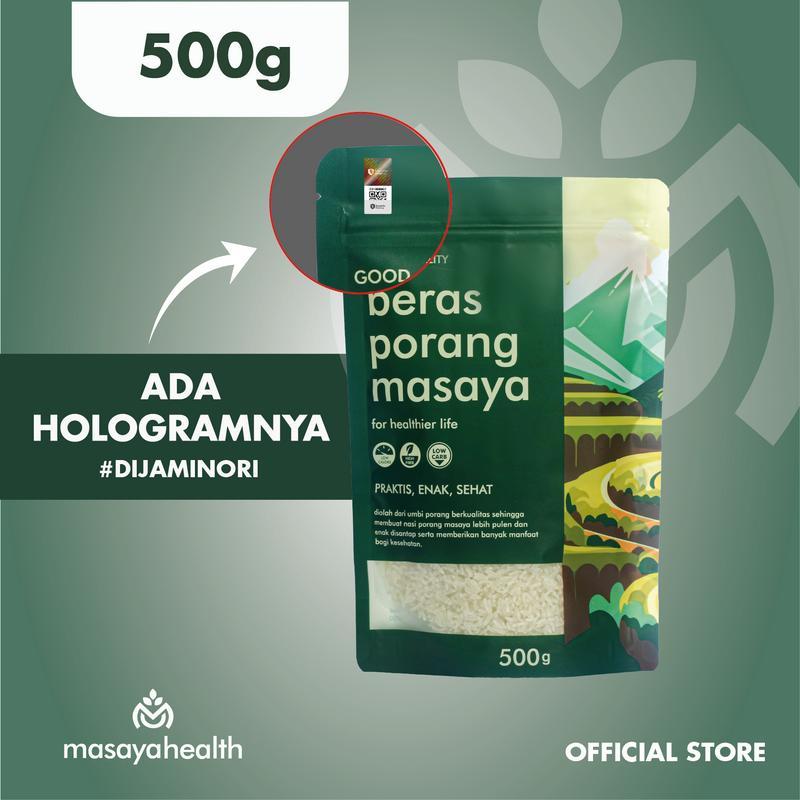 500 gr MASAYA BERAS PORANG - shirataki konjac healthy food Nasi Rice ...