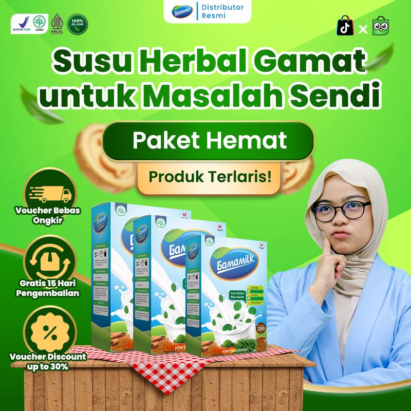 GAMAMILK 3 Box Susu Kambing Etawa Gamat/Teripang & Gula Aren Solusi ...