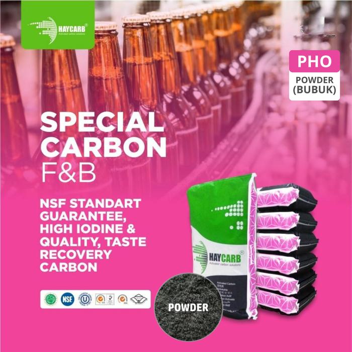 Jual Karbon Aktif Haycarb PHO M200 Powder (bubuk) iodine 1100 – 1150 mg ...