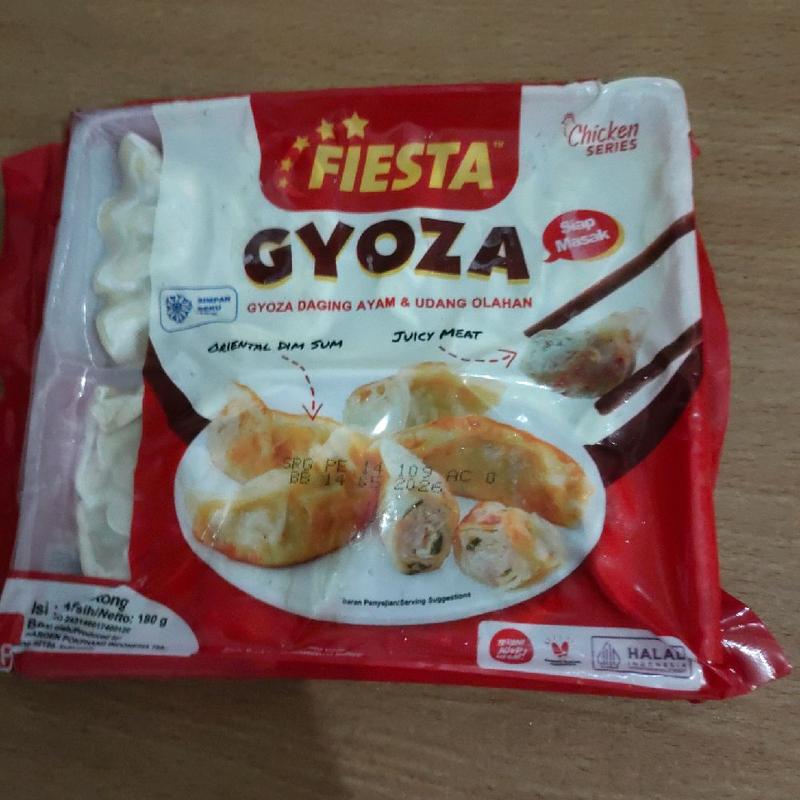 fiesta gyoza 180gr Frozen food-18c - Shop | Tokopedia