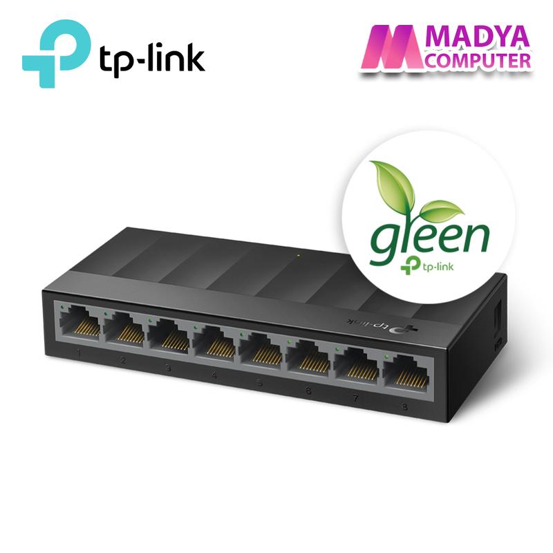 Gigabit LS1008G TP-LINK 8 Port Desktop Switch Hub / Hub Gigabit - Shop ...