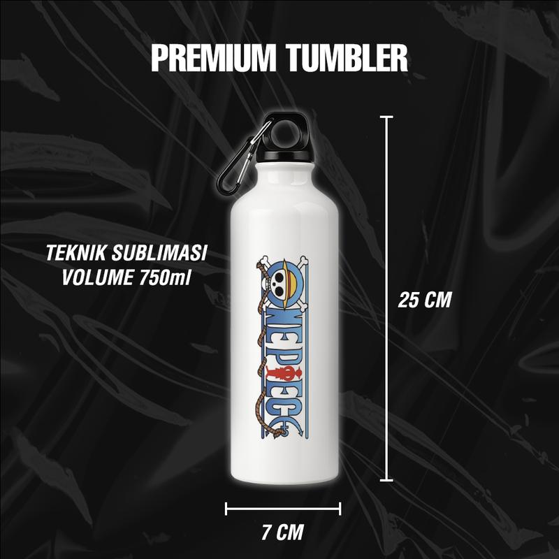 ONE PIECE BOTOL MINUM TUMBLER PRINTING 750ml BOTOL MINUM SPORT - Shop ...