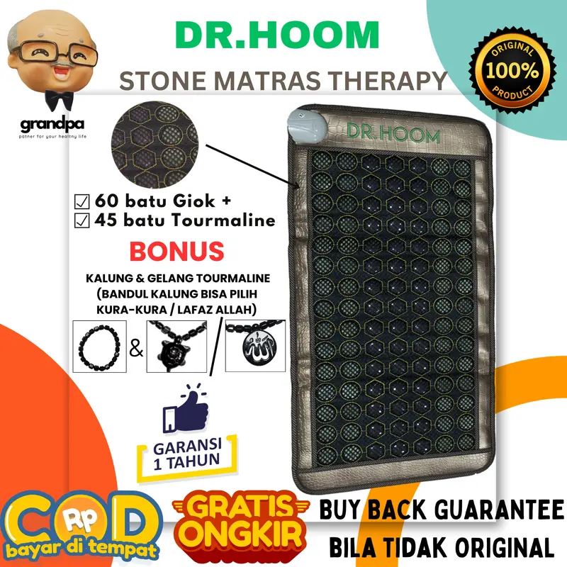GRANDPA DR HOOM STONE MATRAS THERAPY / STONE MATRAS TERAPI / - Shop ...