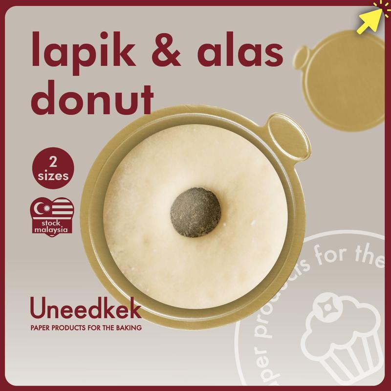 Uneedkek Alas Donut Lapik Donut Mini Cake Board 1/100±pcs - TikTok Shop ...