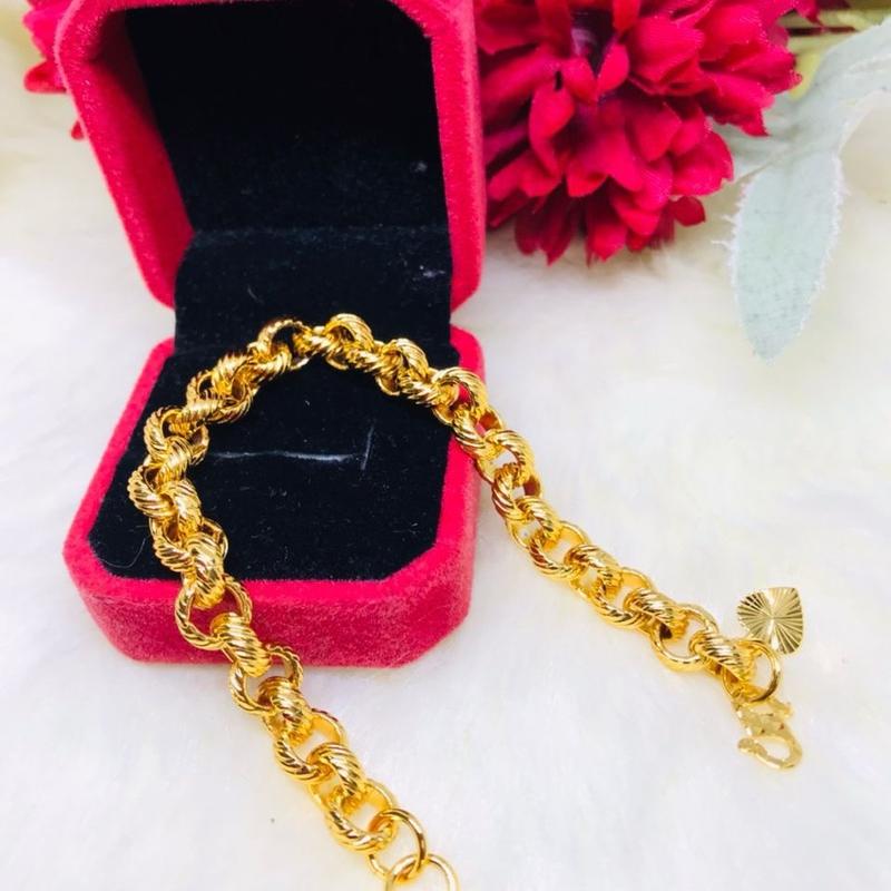 EMAS TITANIUM,GELANG TANGAN CANDY COP916 - TikTok Shop Malaysia