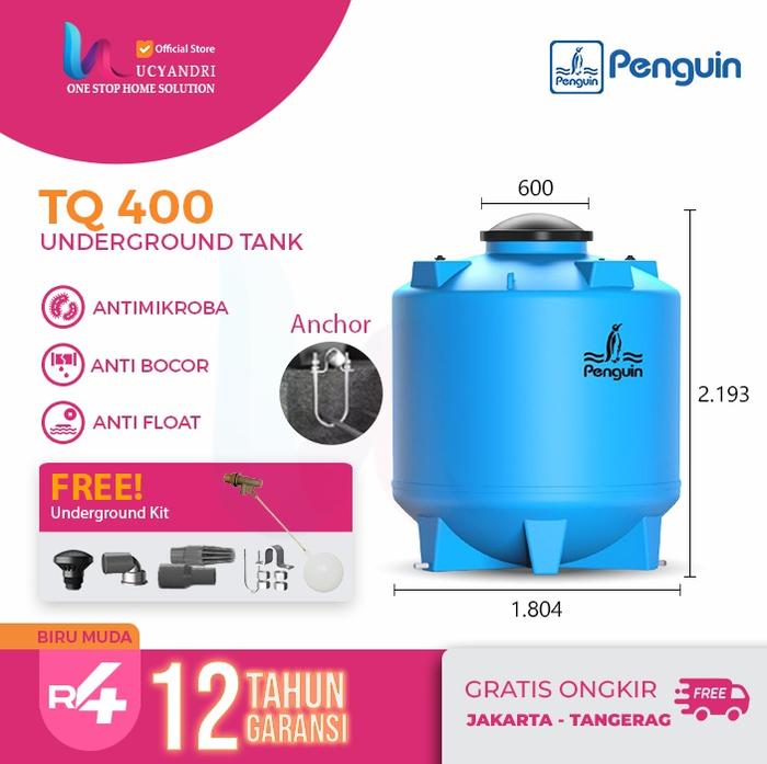 Jual Penguin Tangki Air Tanam TQ 400, Tandon Pendam, Toren, Ground Tank ...