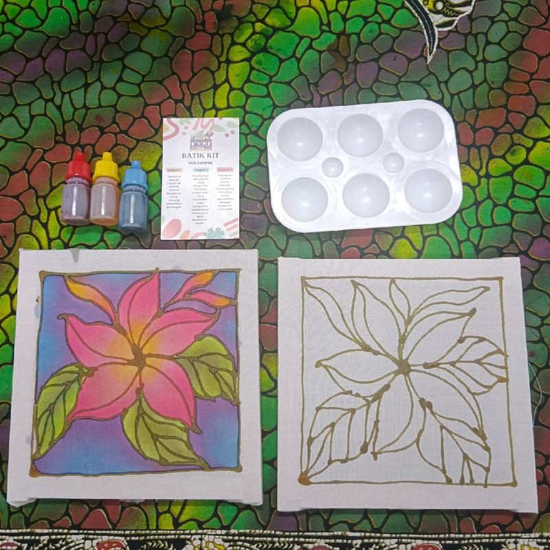 READY STOCK SET KIT BATIK PAINTING 5X5INCI - TikTok Shop Malaysia