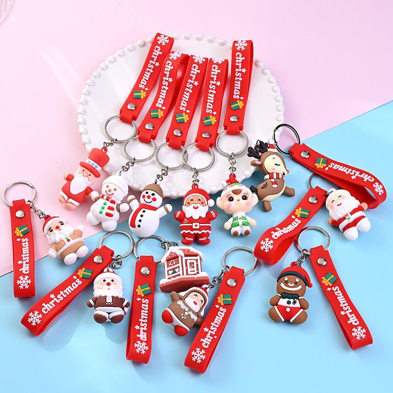 Cartoon Christmas Gift with Pimp Santa Claus Keychain Cartoo - TikTok ...