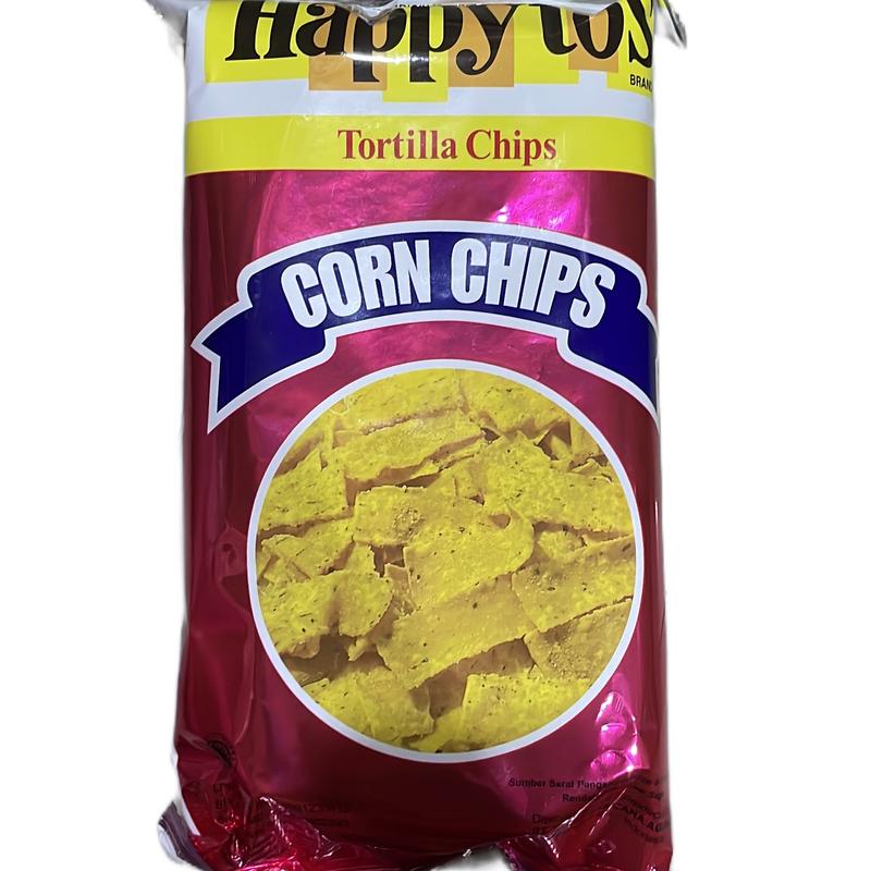 HAPPY TOS CORN CHIPS Food Snack - TikTok Shop Malaysia