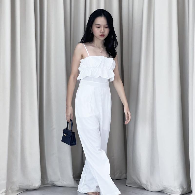 LUNAA Jumpsuit Wanita Pantai Pesta Korean Style - Shop | Tokopedia