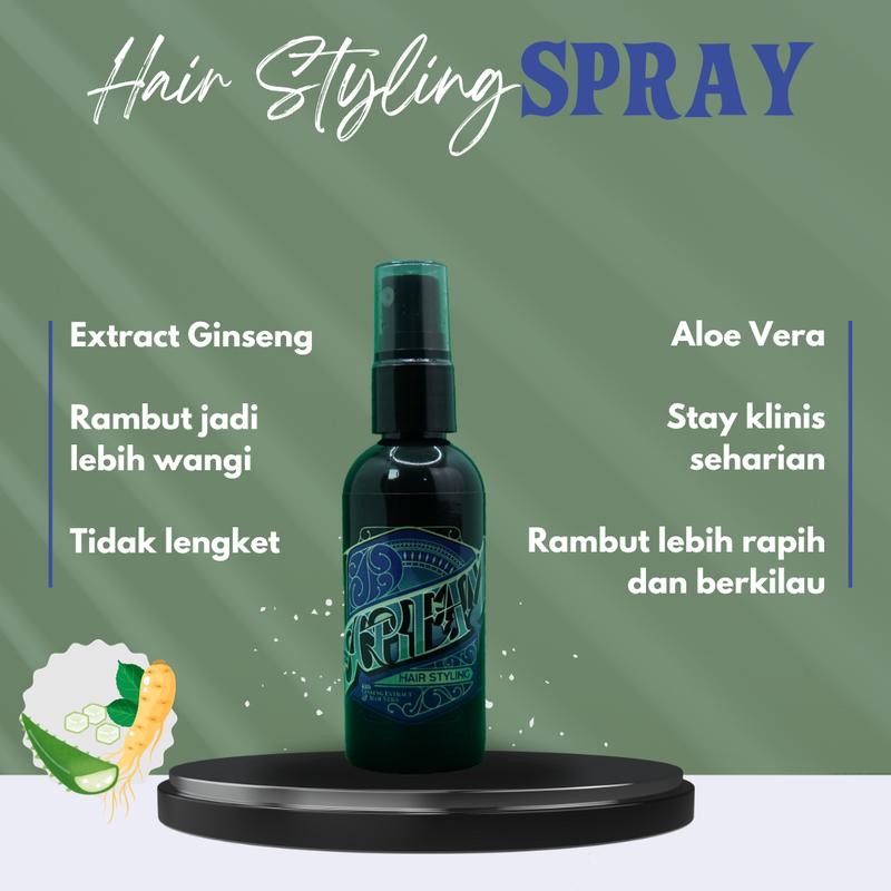 Scream Minyak Rambut Pria Spray / Klimis Sepanjang Hari Ekstrak - Shop ...