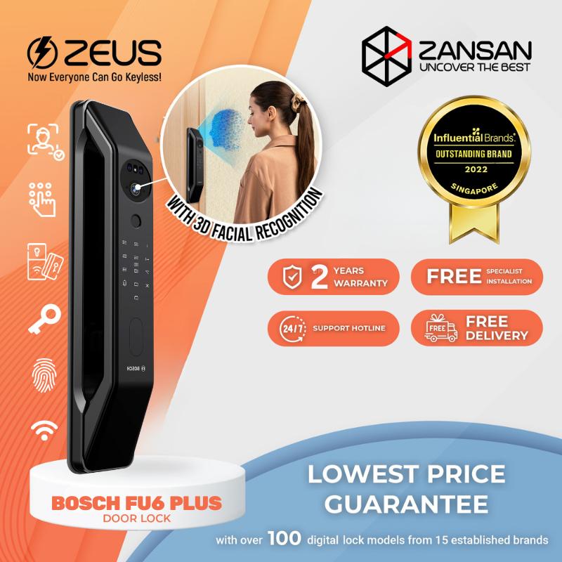 Bosch FU6 Plus Facial Recognition Digital Door Lock / Facial - TikTok ...