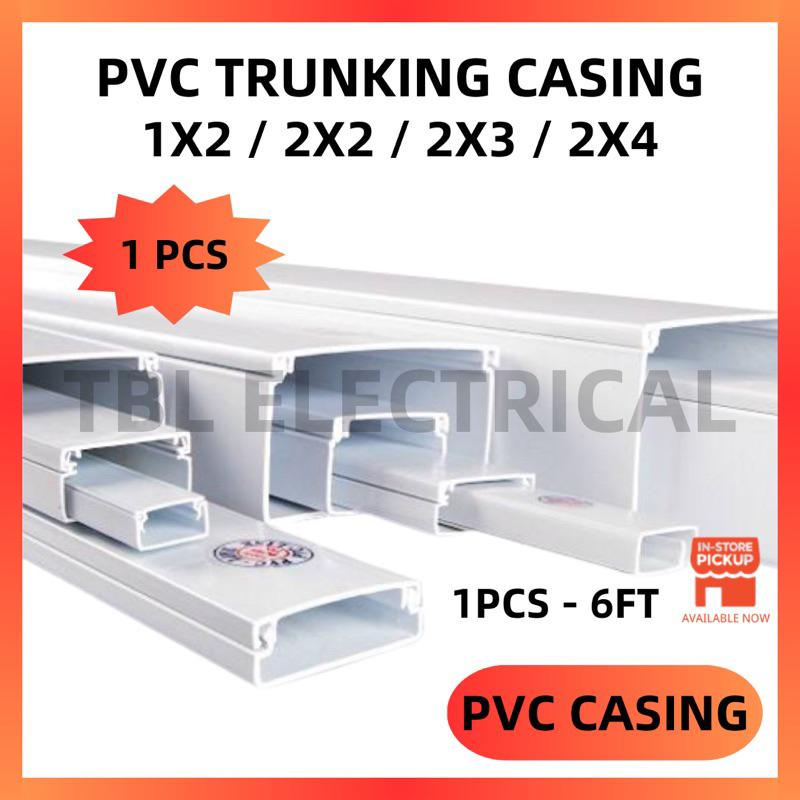 (READY STOCK) 6 Feet PVC Wiring Casing / Electrical Casing / - TikTok ...