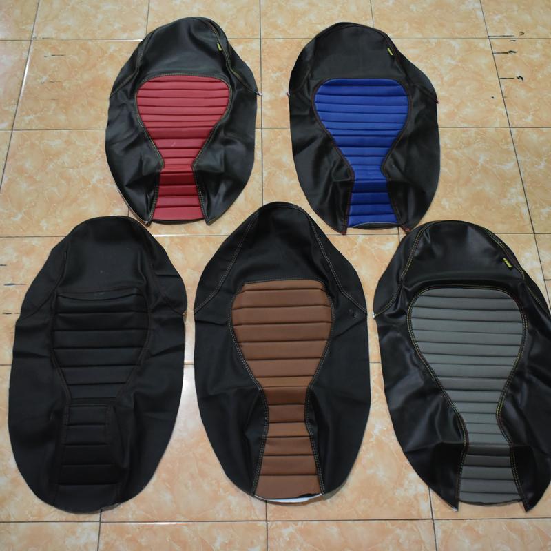 Kulit Jok Sarung Jok Cover VARIASI CAFERACER RETRO Timbul Motor - Shop ...