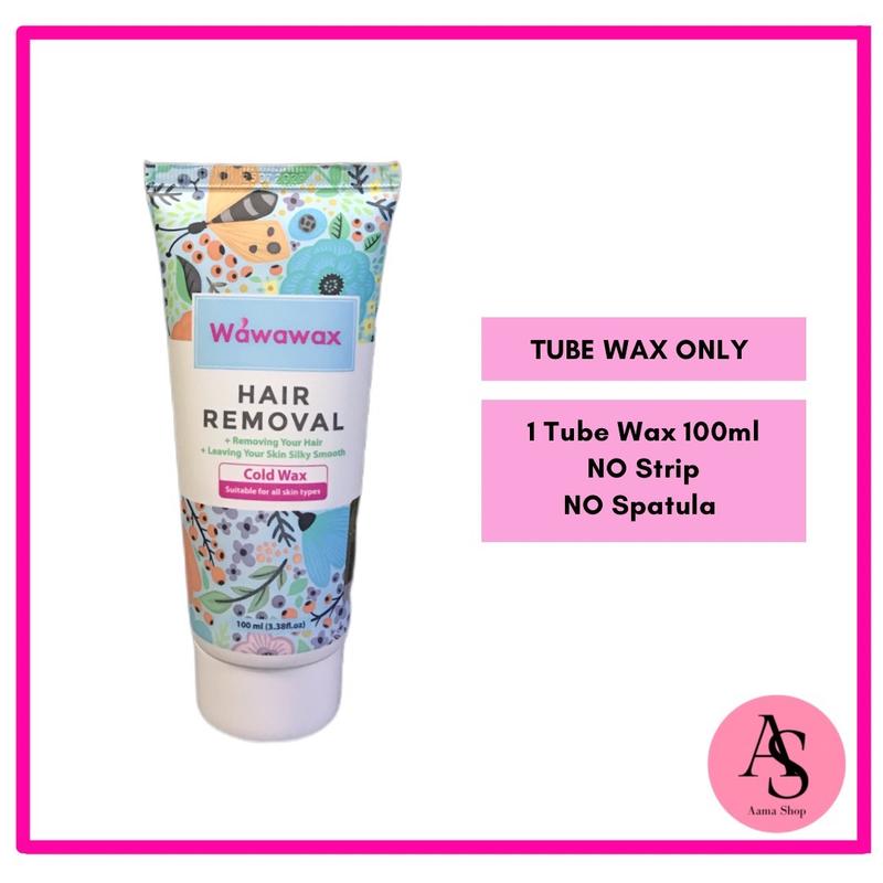 Wawawax Hair Removal Tube Wax Only 100ml Without Strip Without - TikTok ...