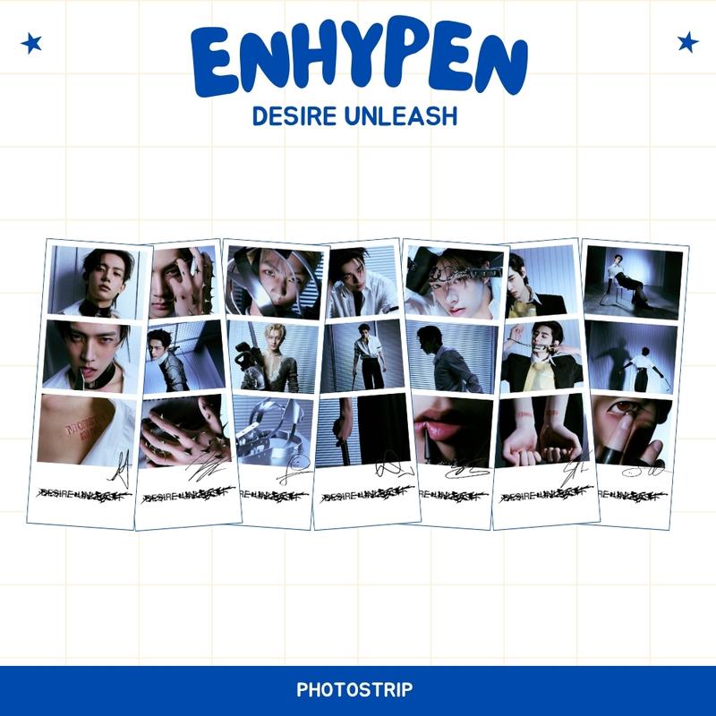 PHOTO STRIP ENHYPEN DESIRE UNLEASH FOTO STRIPS KPOP UNOFFICIAL - Shop ...