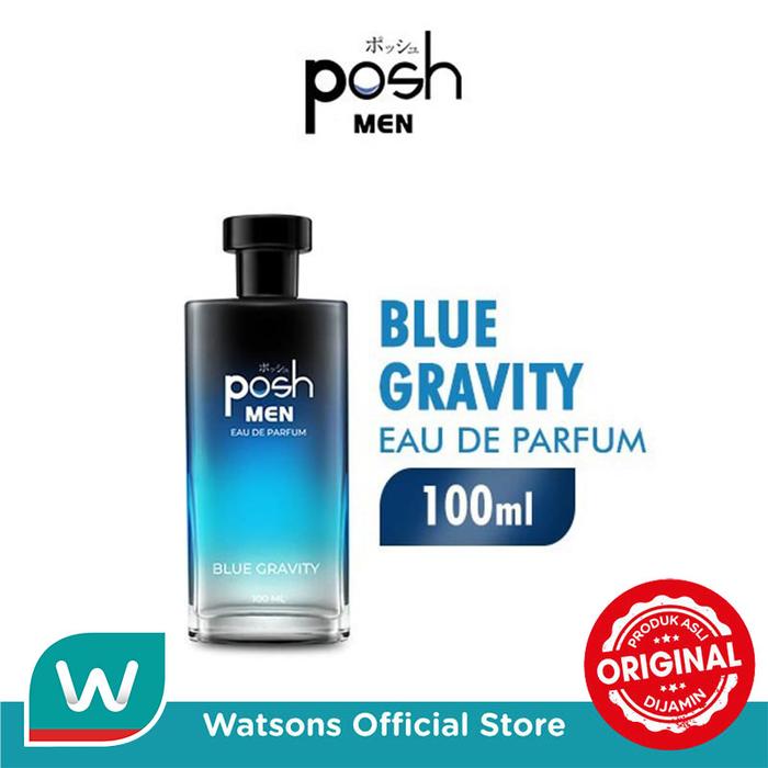 Promo Posh Men Eau de Parfum Blue Gravity Parfum Pria 100ml - Kab ...