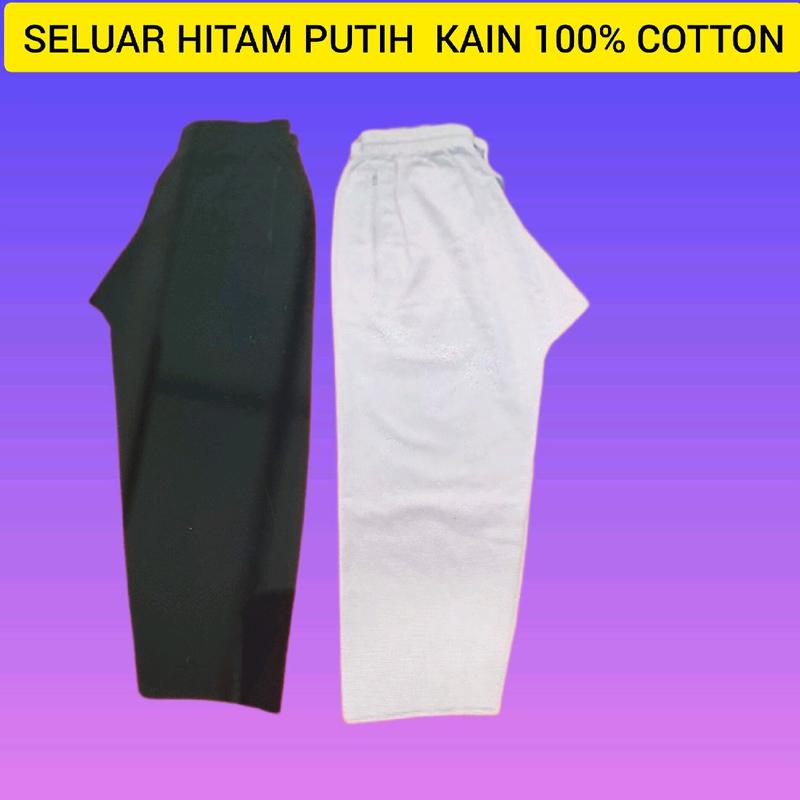 Seluar Ibadah Al Hera Lelaki Kain Tebal Cotton - TikTok Shop Malaysia
