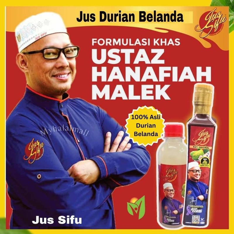 JUS PATI DURIAN BELANDA (500ml ) JUS SIFU - Jus Ustaz Hanafiah - TikTok ...