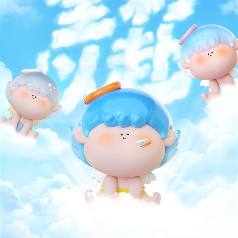 Amlls Colorful Angel Minibean Series toy action figure - TikTok Shop ...
