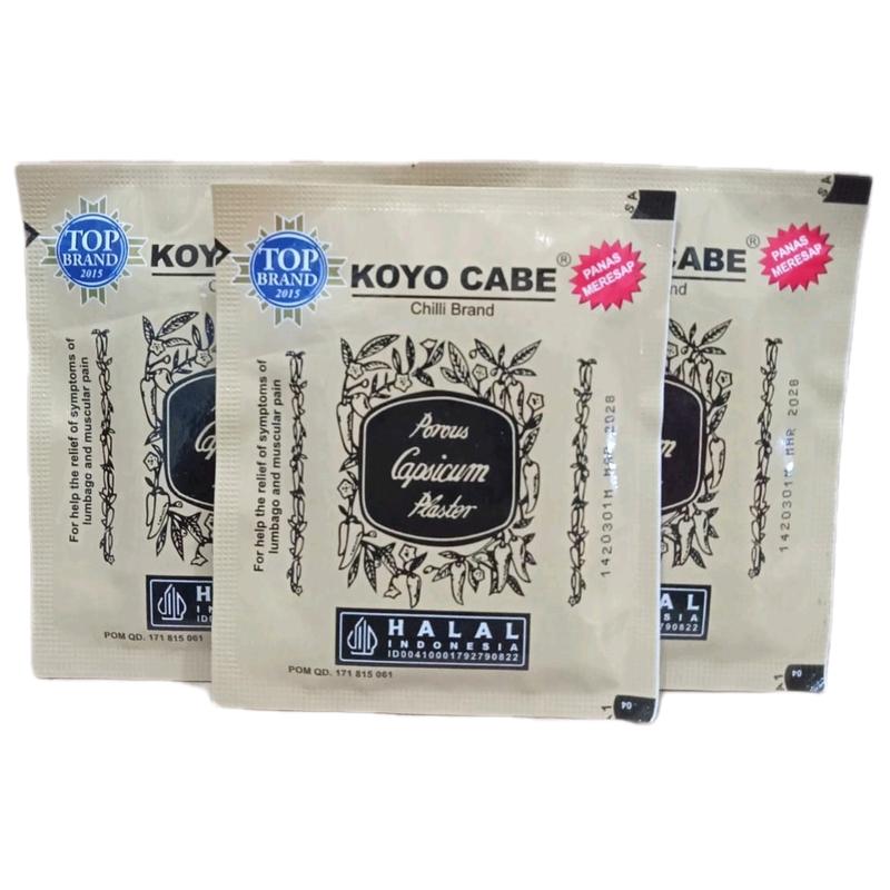 Koyo Cabe sachet isi 10 lembar - Shop | Tokopedia