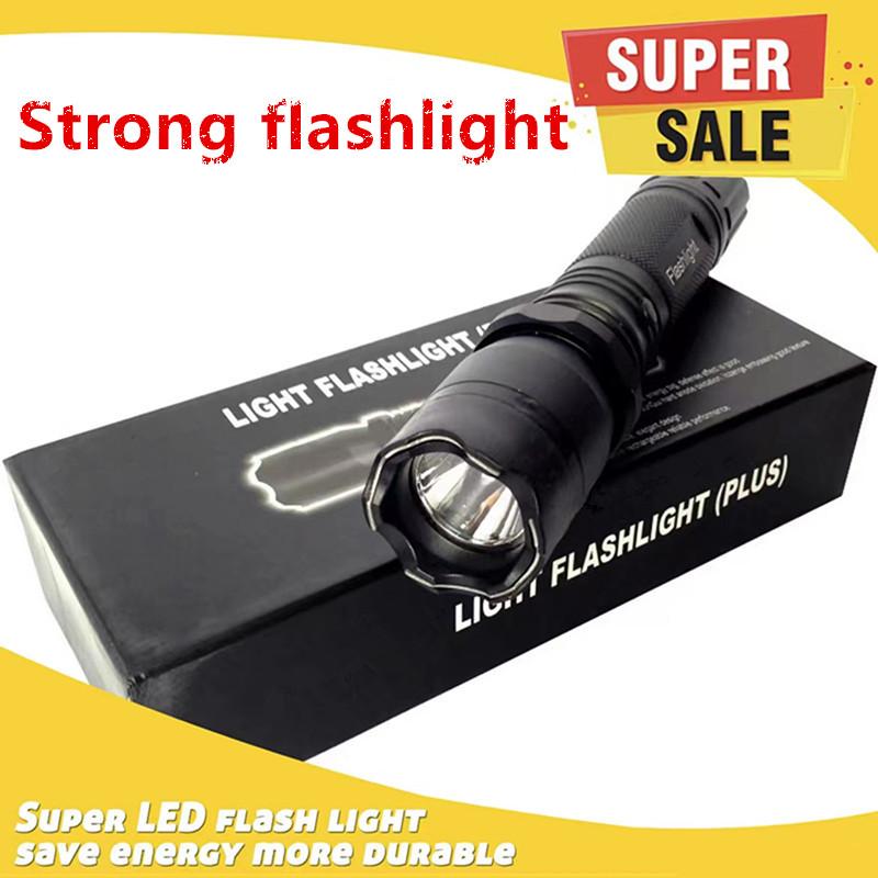Rechargeable LED Security Patrol Flashlight - Long Shot, Portable ...