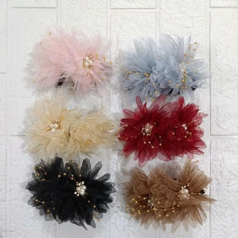 jepitan rambut /jepitan Sorong bunga 2 - Shop | Tokopedia