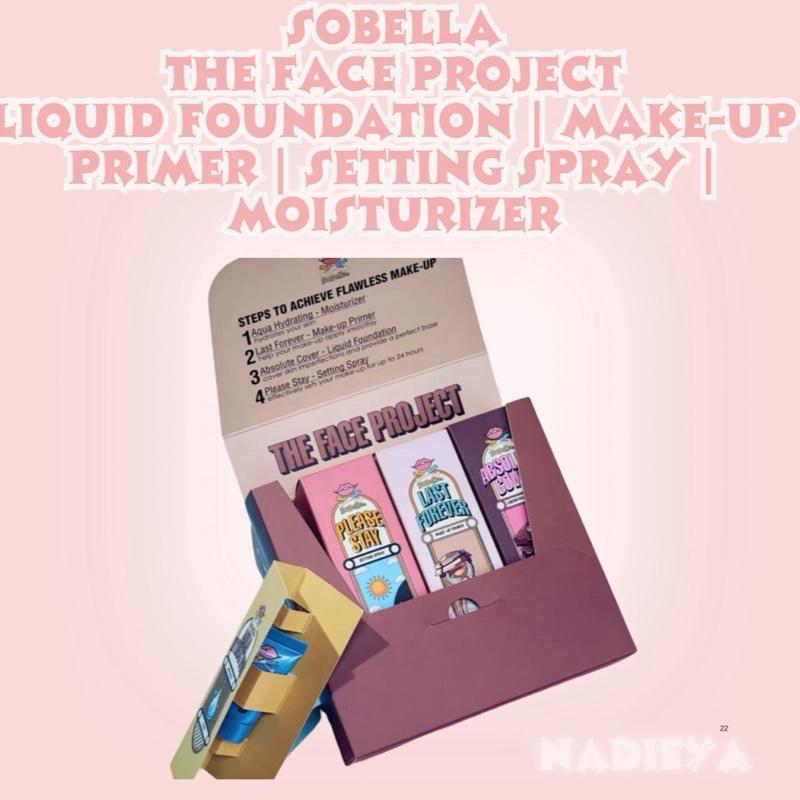 SOBELLA THE FACE PROJECT Liquid Foundation | Make-up Primer - TikTok ...