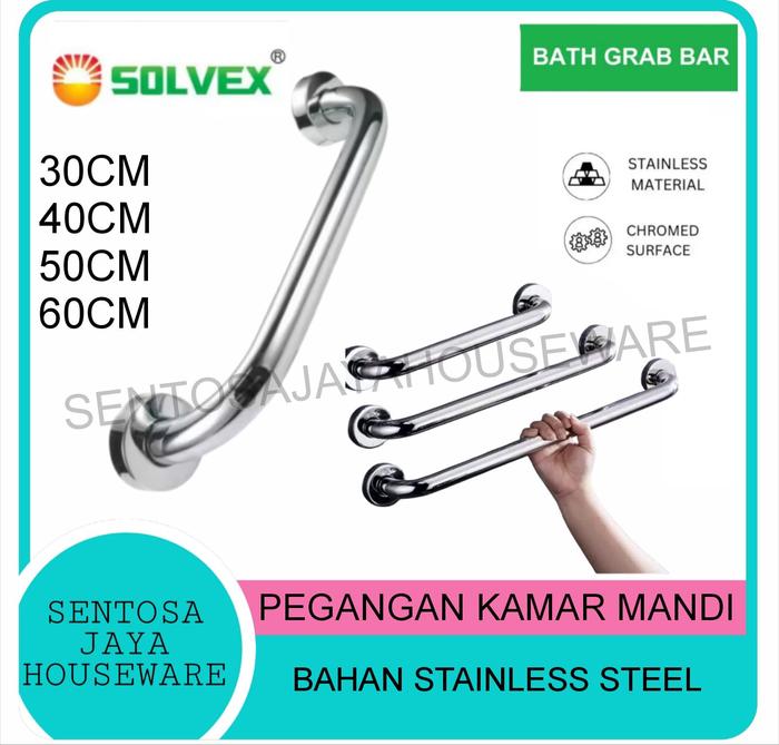Jual PEGANGAN KAMAR MANDI STAINLESS STEEL / HANDLE KAMAR MANDI ...