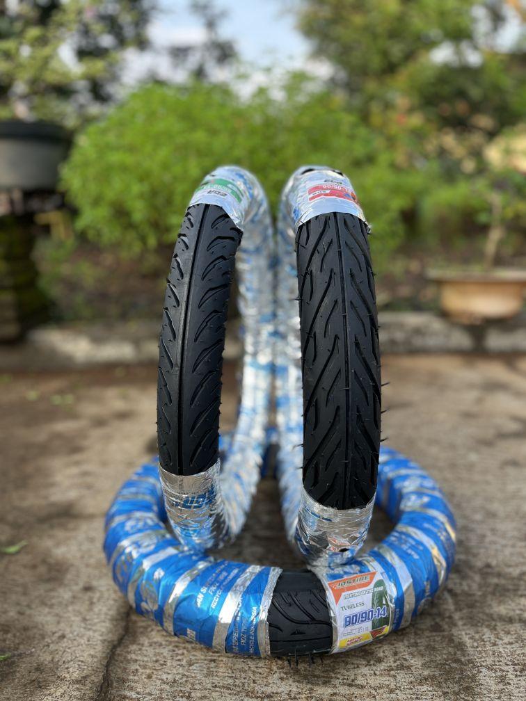 Sepasang Ban Matic Ring 14 Ukuran 80/90 dan 90/90 EGR Cocok untuk Honda ...